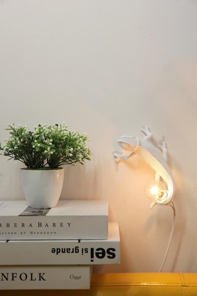 SUME | Dekoratif Duvar Lambası Bukalemun Aplik Duvar Aydınlatma Modern ...